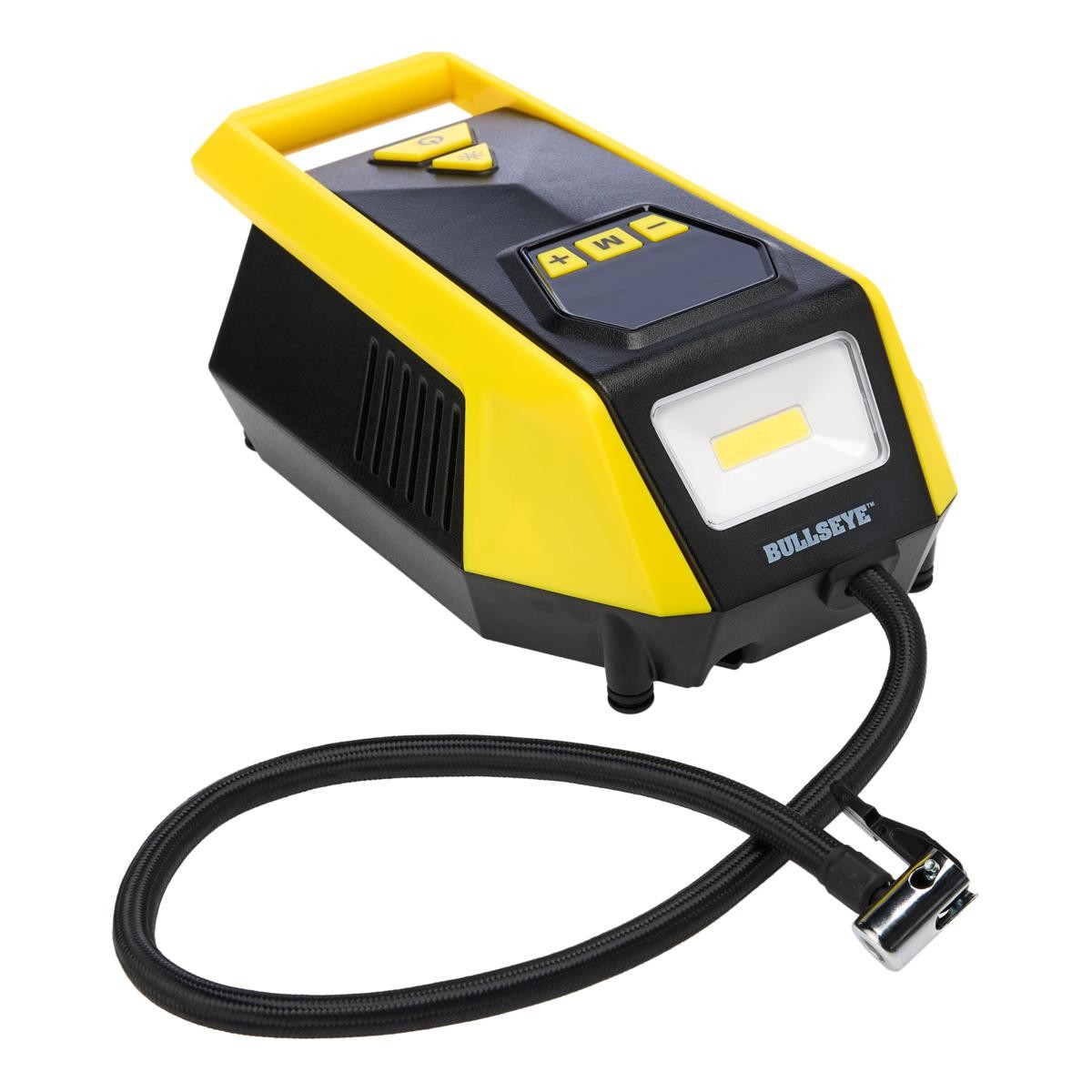 Bell & Howell Bullseye Car 12V DC Tire Inflator with Carry Bag - Orange ...